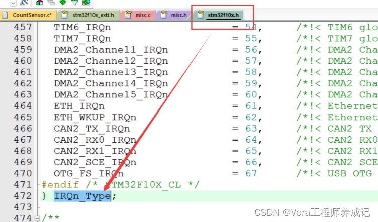 Stm32学习笔记 Exti外部中断(代码部分)对射式红外传感器计次旋转编码器计次stm32 Exti Linecmd Csdn博客