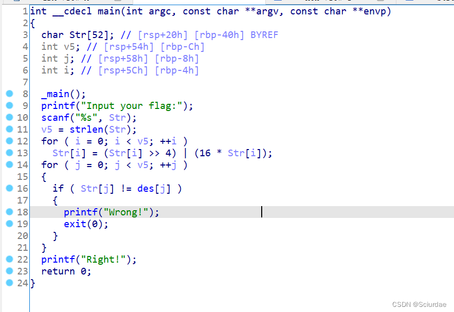 SHCTF2023 山河CTF Reverse方向[Week1]全WP 详解-CSDN博客