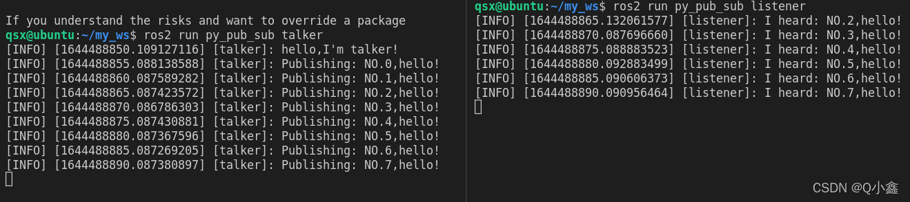 【ros2学习】二、用python编写publisher和subscriberros2 Pub Sub Py Csdn博客