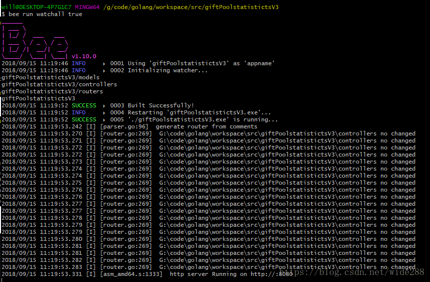 Beego API 操作记录_beego的api登录访问-CSDN博客