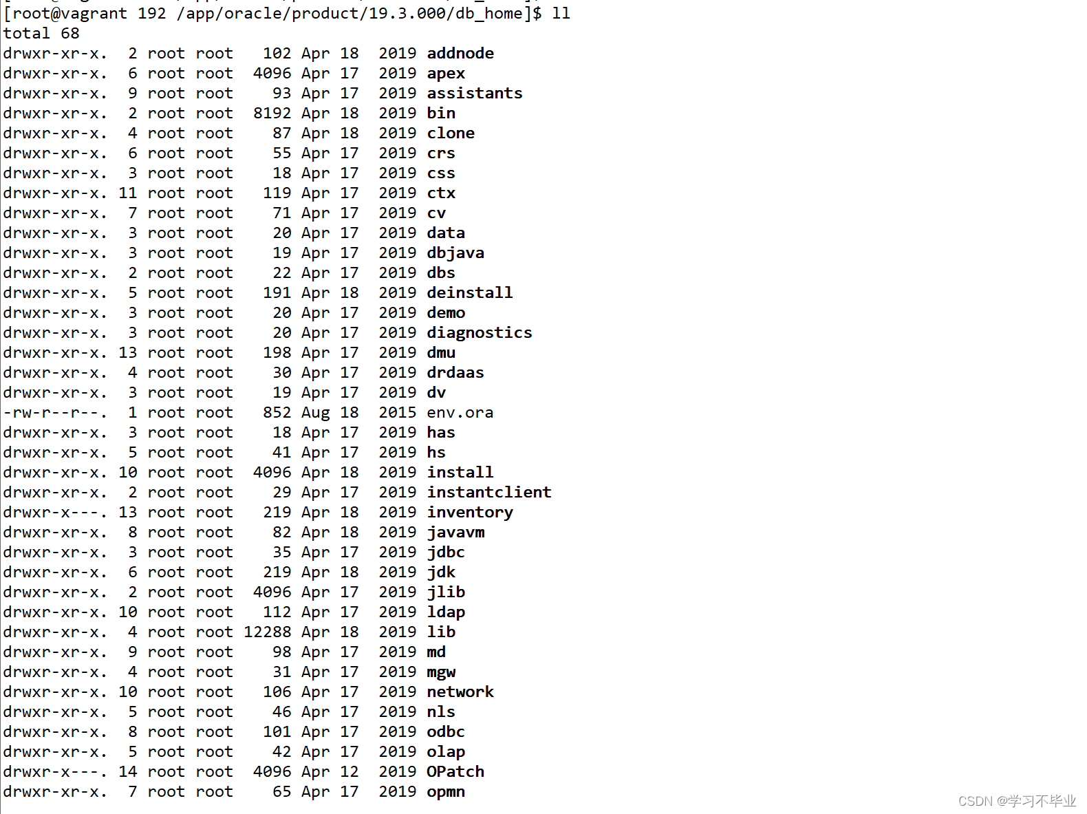一文教你在 Centos7 下安装 Oracle19 C完整版centos7安装oracle19c Csdn博客