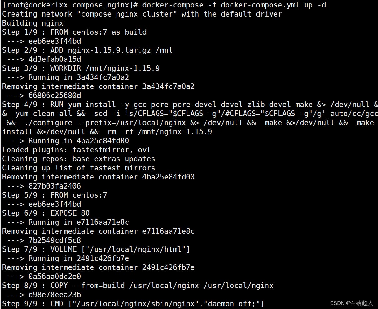Docker容器 Compose容器集群的快速编排docker Compose 分组 Csdn博客 6315