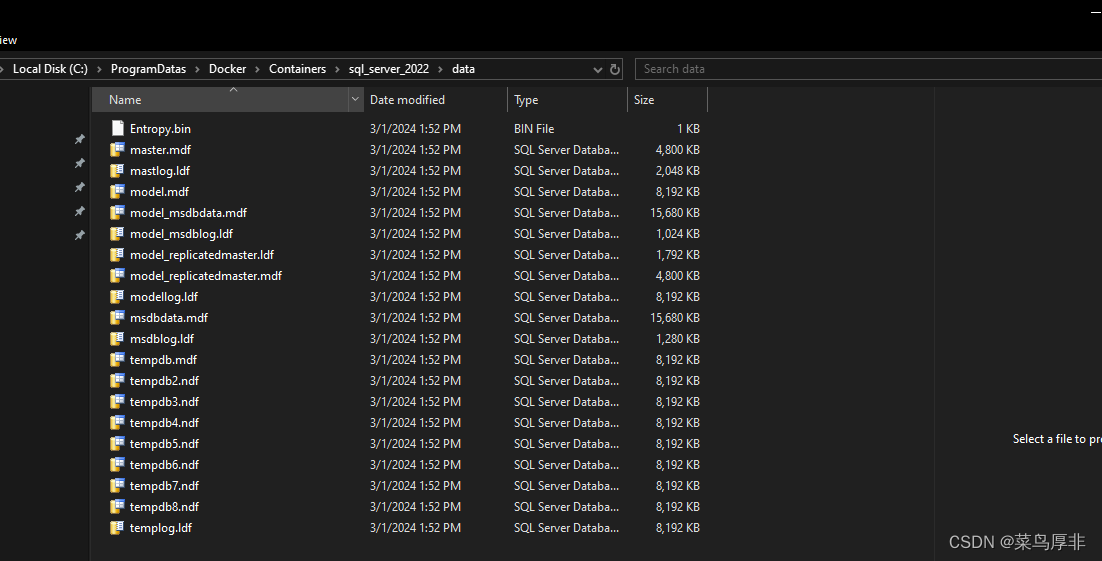 Windows Docker 部署 Sql Serverwindows Docker安装sqlserver Csdn博客