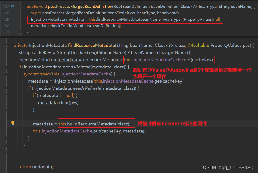 SpringBoot@Resource注入源码_springboot 使用resources注入-CSDN博客