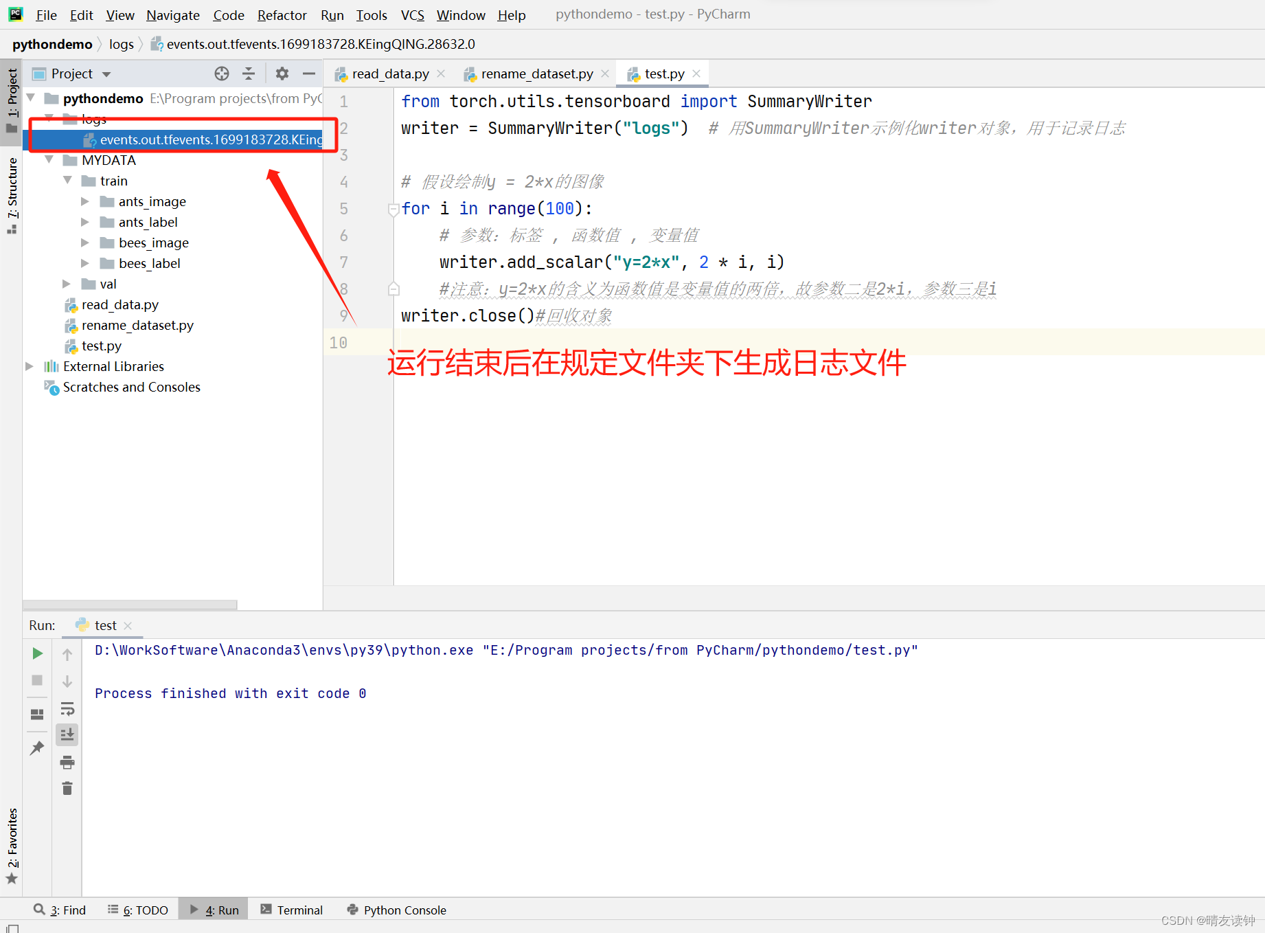 Pytorch框架学习tensorboard的使用pytorch中使用tensorboard所需要的库 Csdn博客