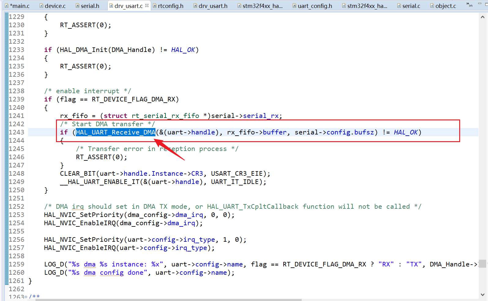 【RT-Thread进阶】设备应用层与底层的映射以及串口DMA中断回调原理机制_rtthread 串口dma-CSDN博客