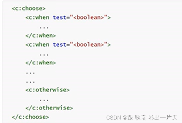 JSP 条件动作标签之choose when otherwise组合标签详解-CSDN博客