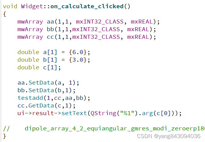 qt调用matlab生成的dll库-CSDN博客
