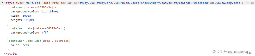 一文弄懂vue中样式穿透v-deep_vue deep-CSDN博客