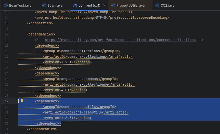 Java反序列化-CommonsBeanUtils 1链分析_beanshell1反序列化-CSDN博客