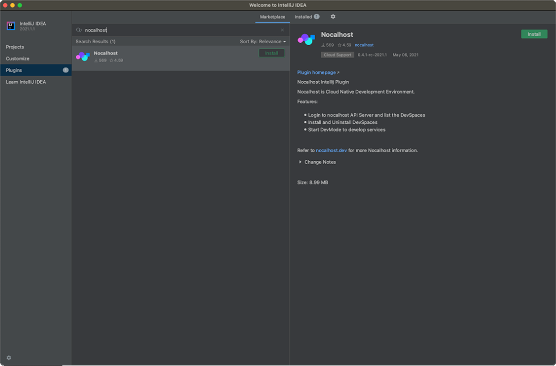 Nocalhost安装操作步骤详解_idea nocalhost-CSDN博客