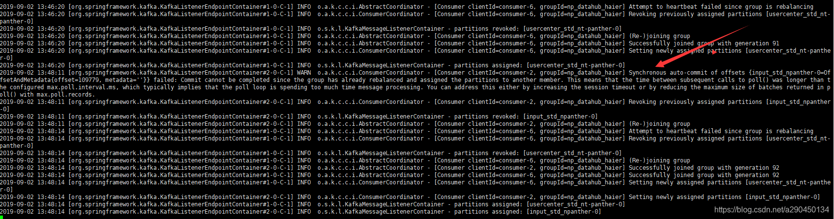 kafka 坑爹问题排查记录_kafka current-offset 不变化-CSDN博客