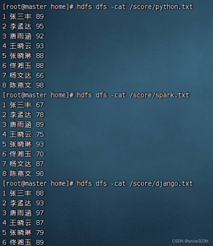 Spark Sql案例:计算平均分在xshell中使用spark对一组数据进行平均值计算 Csdn博客
