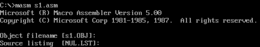 汇编学习教程：编译、连接、运行_masm.exe-CSDN博客