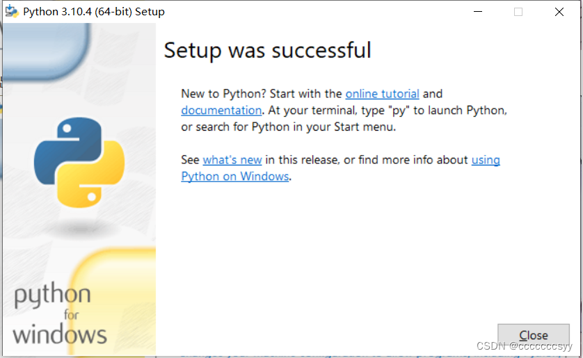 python安装（windows版本）_python releases for windows-CSDN博客
