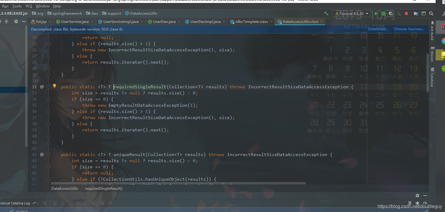 一个例子教你看源码！深入浅出教你理解Template中的query和queryForObject的区别！-CSDN博客