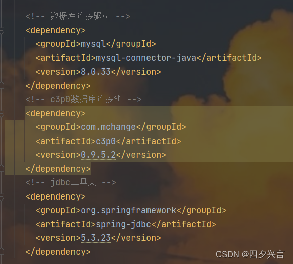【问题解决 idea】Caused by: java.lang.ClassNotFoundException: com.mchange.v2.c3p0 ...