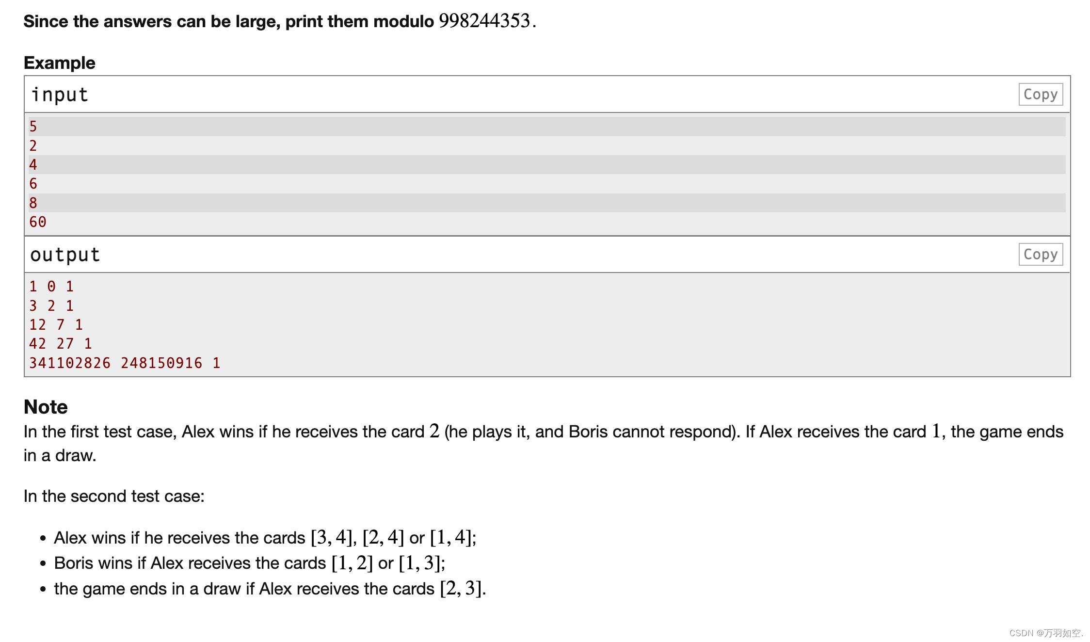 Educational Codeforces Round 136 (Rated for Div. 2) C. Card Game_card game codeforces-CSDN博客
