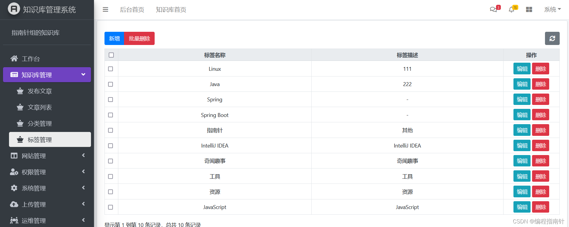 基于springboot开发的知识库管理系统的设计与实现知识库管理系统代码 Csdn博客