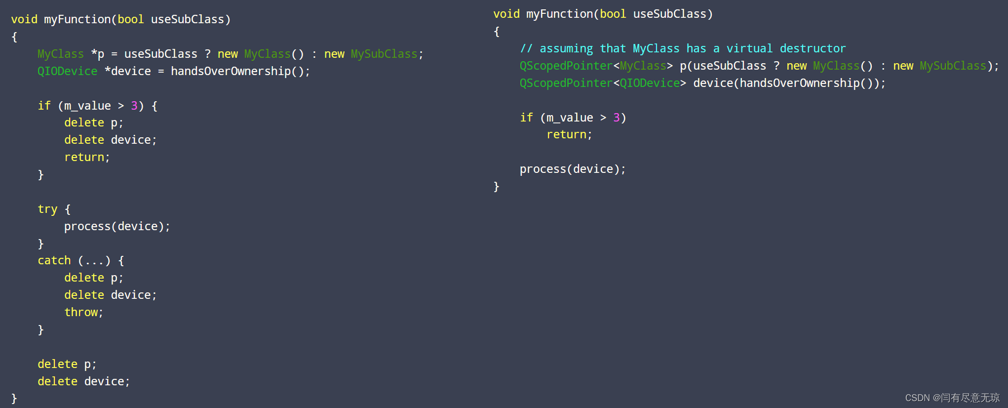 Qt6之QScopedPointer——智能指针-CSDN博客