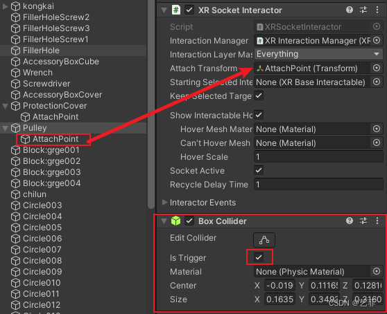Pico3 XRSocketInteractor使用_xr socket interactor-CSDN博客