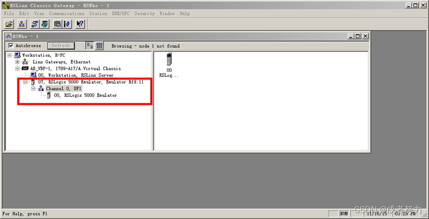 RSLinx软件模拟使用使用手册-CSDN博客