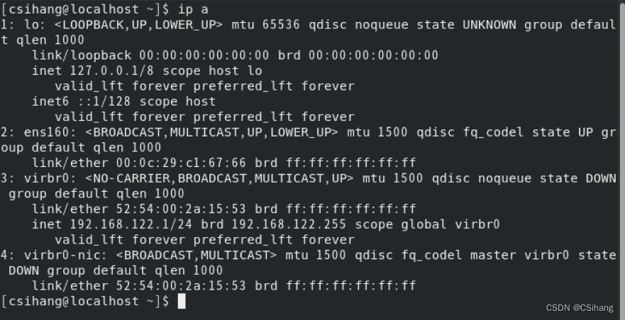 【RHCSA】Linux基础命令（联网以及切换用户）_linux回到用户localhost-CSDN博客