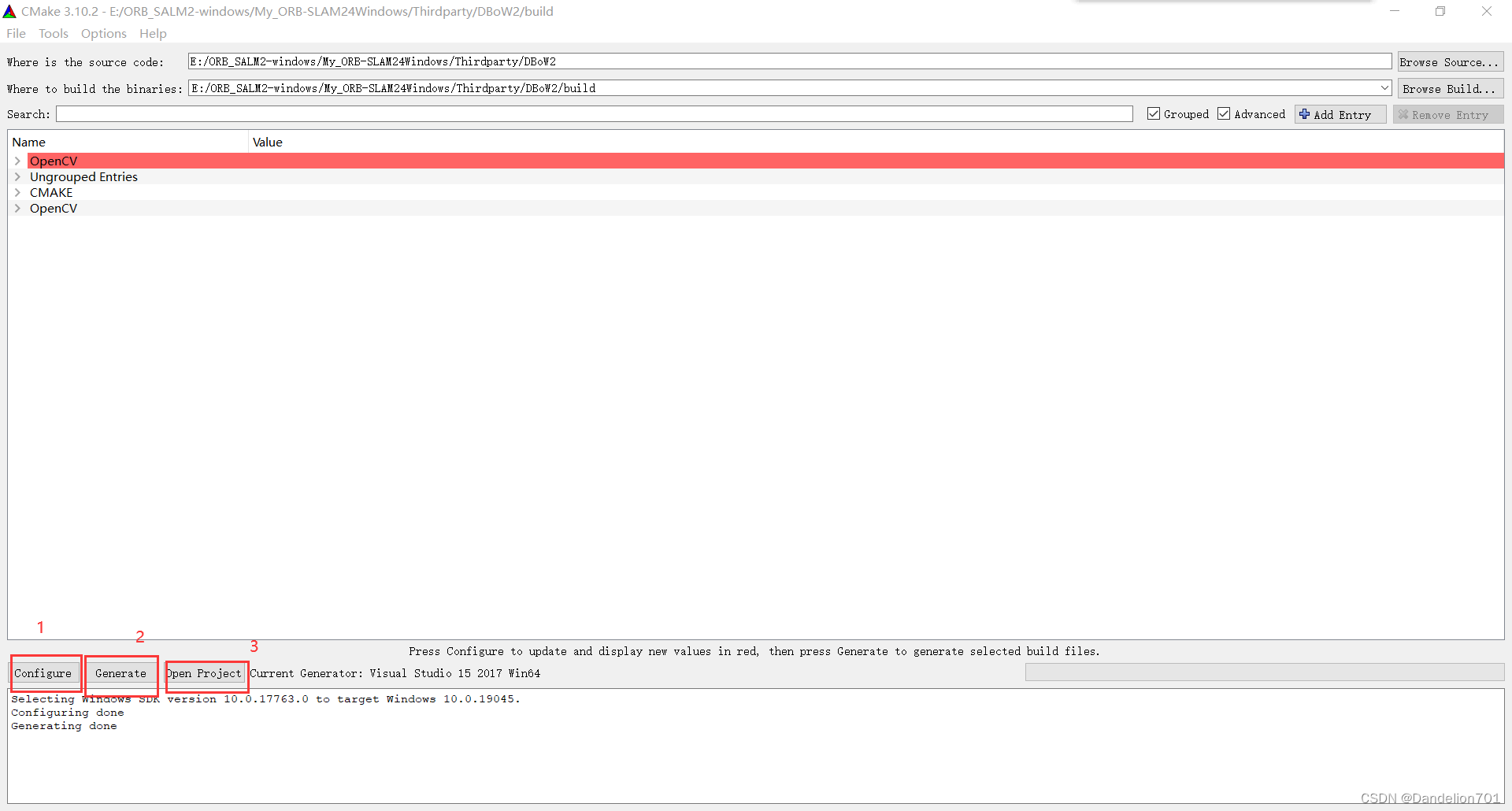 Windows环境下配置ORB_SLAM2教程_orb-slam2 windows-CSDN博客