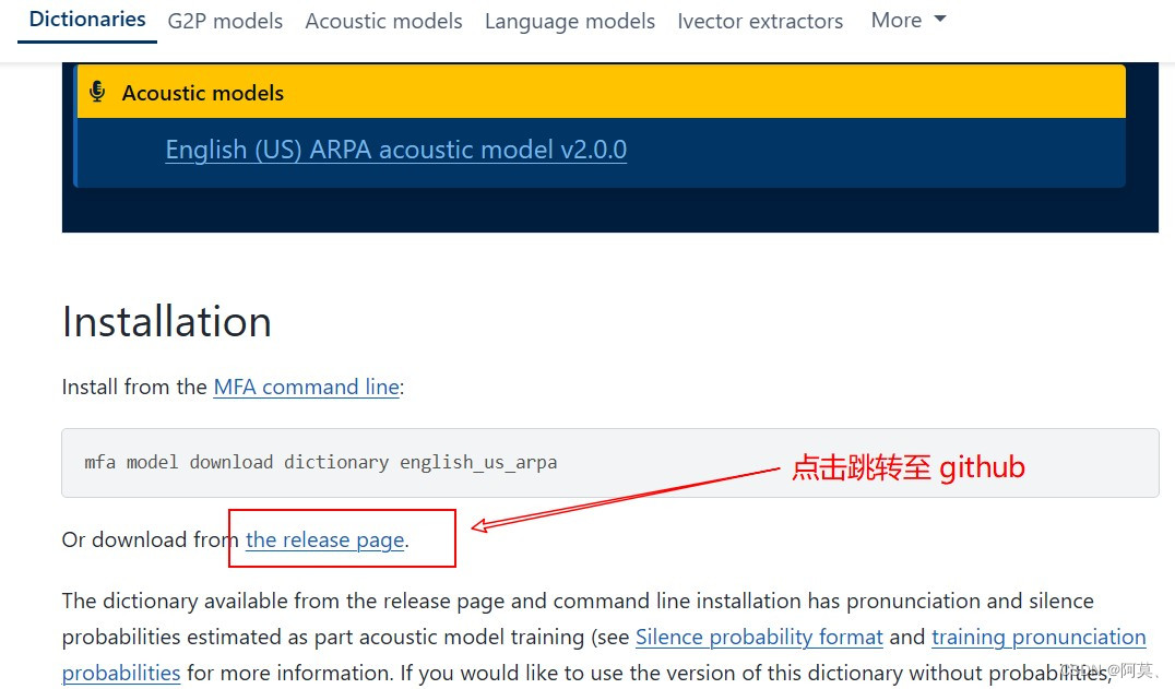 Windows 10 中使用 Montreal-Forced-Aligner (MFA) 实现音频和文本强制对齐_montreal forced aligner-CSDN博客