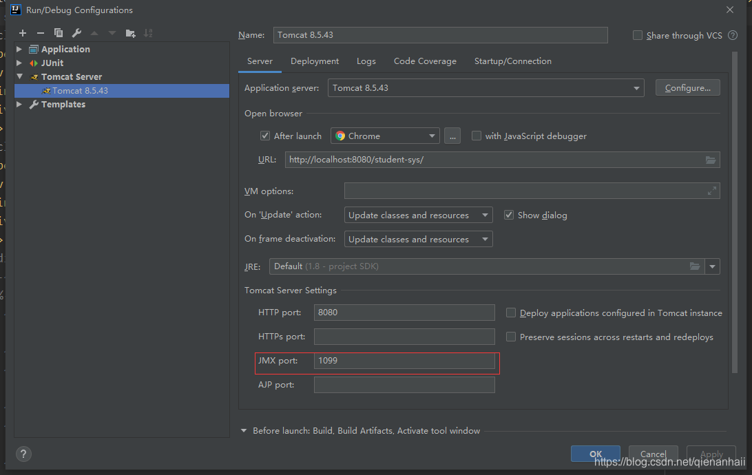 java.rmi.server.ExportException: Port already in use: 1099；-CSDN博客