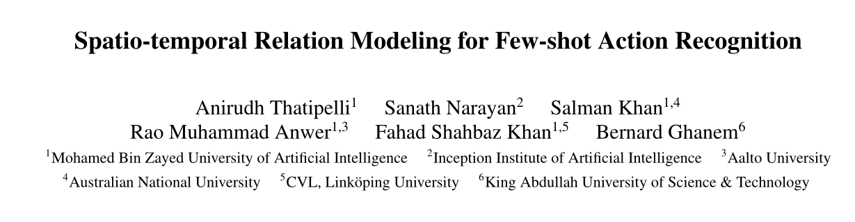 CVPR2022 | 动作识别框架新范式 STRM，用最小的样本获得最高的精度_strm测试-CSDN博客
