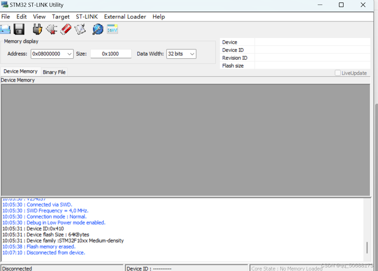 stm32 报错no target conneted解决方法_no target connected stm32-CSDN博客