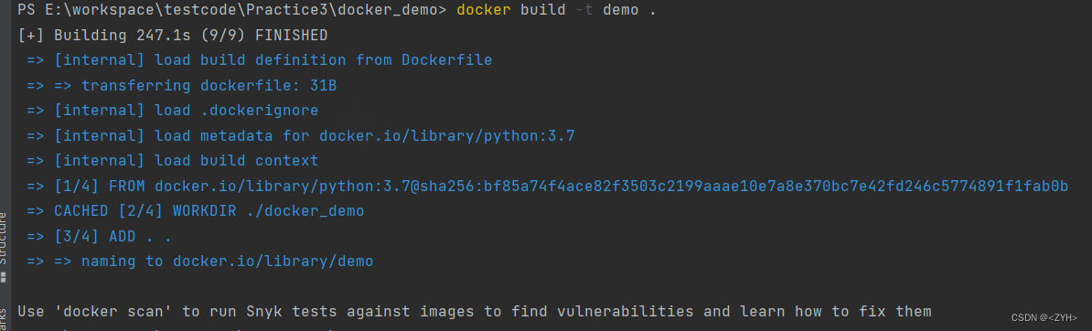Docker打包Python工程_docker打包python项目-CSDN博客