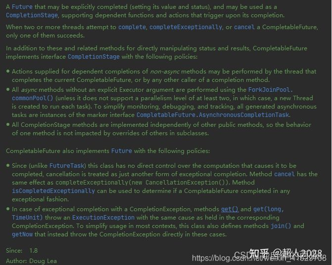 CompletableFuture用法详解_在completablefuture.runasync()中睡眠怎么实现-CSDN博客