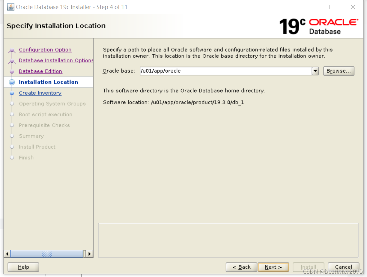 CENTOS 7 安装 ORACLE 19C_centos7安装oracle19c-CSDN博客
