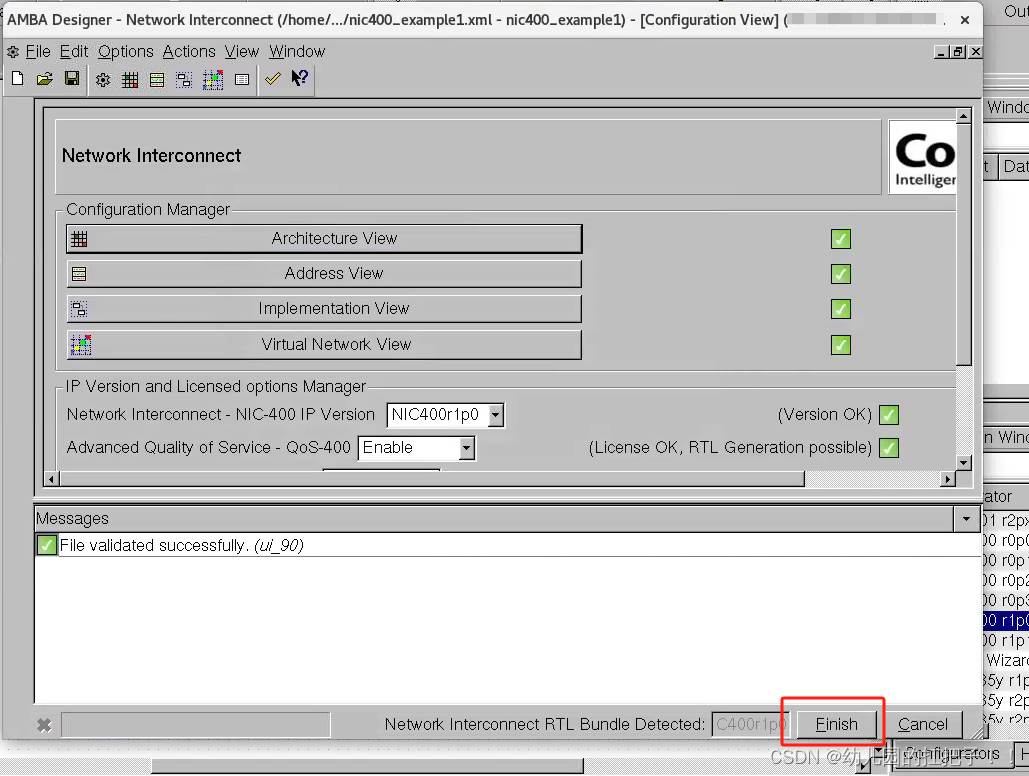NIC400_r0p1IP安装_amba designer生成nic-CSDN博客