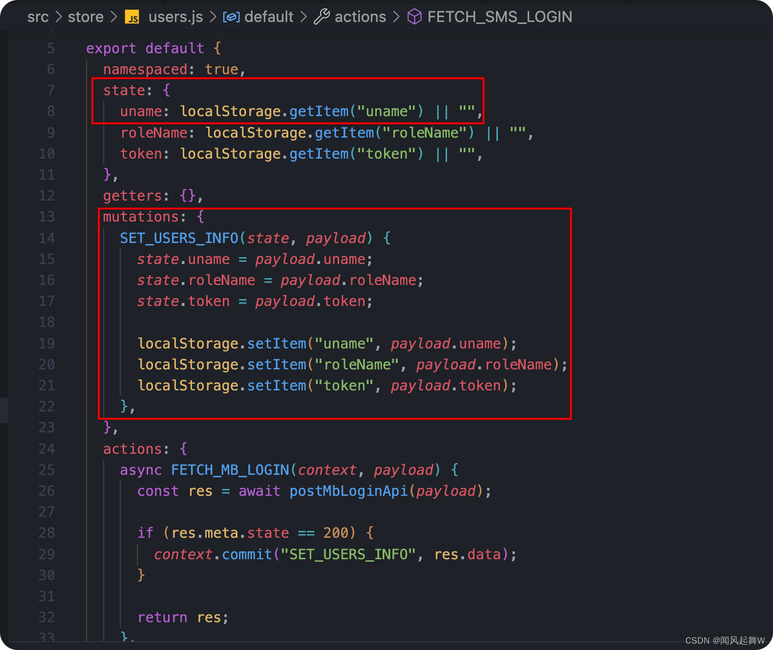 VueX数据持久化和辅助函数的使用_vuex 数据仓库的数据 使用computed-CSDN博客