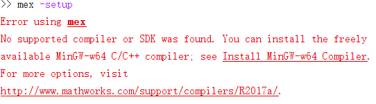 在matlab中安装“MatConvNet”中遇到的问题和解决方法：“No supported compiler or SDK was found.”-CSDN博客