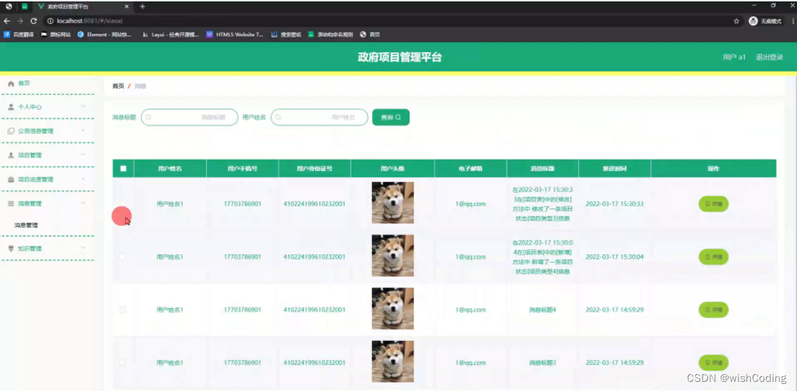 基于ssm+vue.js+uniapp小程序的政府项目管理平台附带文章和源代码设计说明文档ppt_小程序第三方管理平台代码-CSDN博客