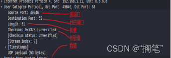 TCP/UDP/ARP/DNS/HTTP/帧的包头解析（保姆级分析）_tcp包头-CSDN博客