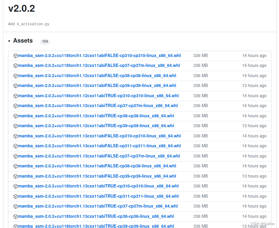 Failed to build causal-conv1d -- 离线安装(mamba_ssm)_error: failed building wheel for causal-conv1d ...