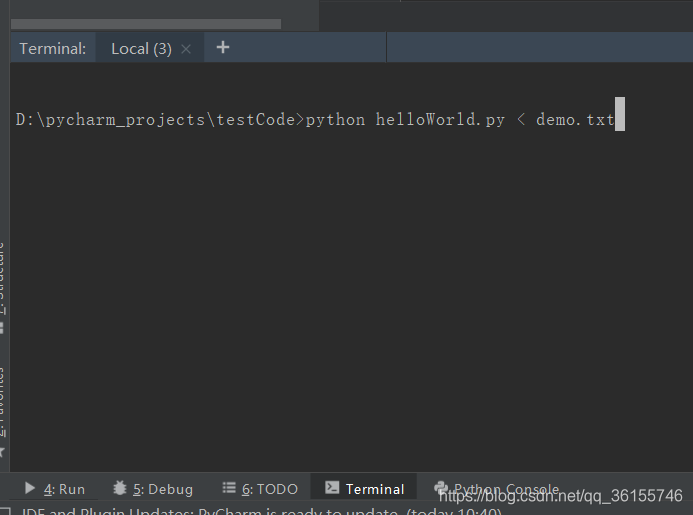 在Windows终端或者pycharm的终端下，python3中sys.stdin的多行输入_pycharm 如何 sys.stdin-CSDN博客