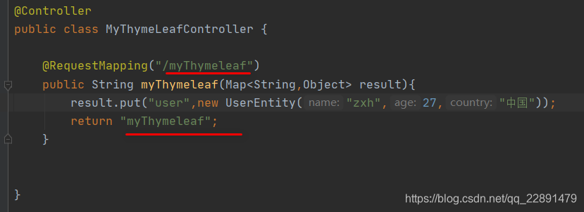 Circular view path [myThymeleaf]: would dispatch back to the current handler URL [/myThymel ...