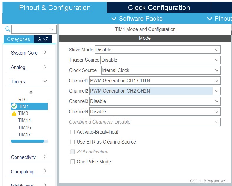 STM32 TIM PWM中阶操作：互补PWM输出_stm32 互补pwm-CSDN博客