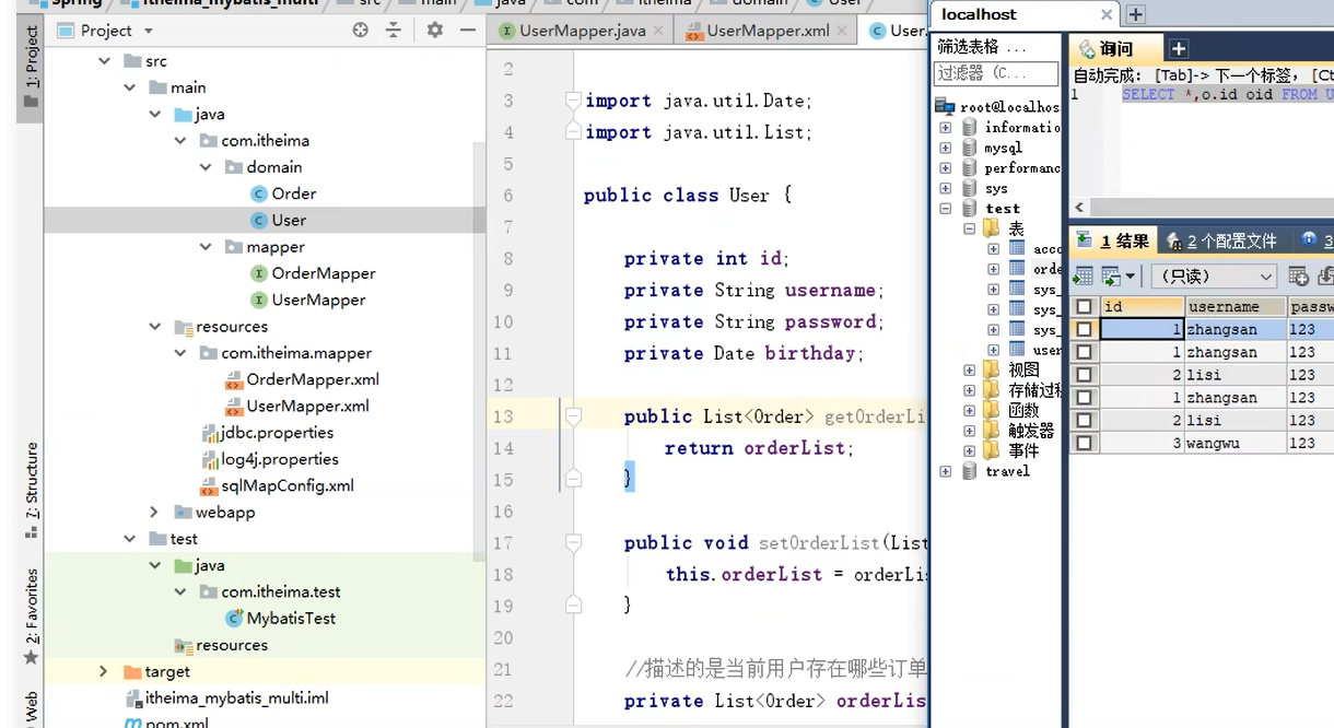 Java202304java学习笔记第六十七天 Ssm 动态sql 一对多配置 Csdn博客