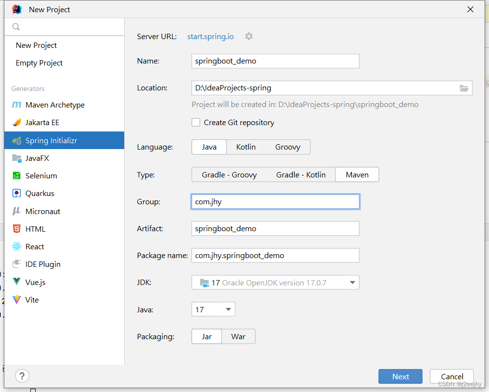 1.搭建springboot-CSDN博客