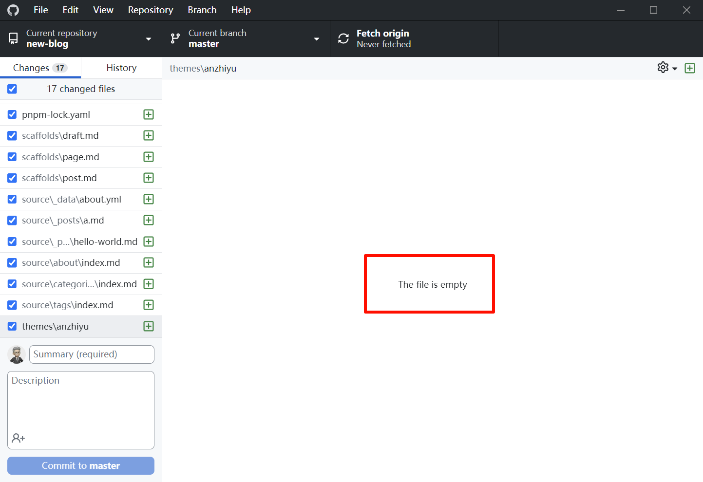 Github上传时报错the File Path Is Empty的解决办法the Pdf File Is Empty Ie Its Size Is Zero Bytes Csdn博客