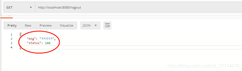 postman 接口测试设置了编码格式为utf-8却出现 { "msg": "??????", "status": 200 }解决方法 ...